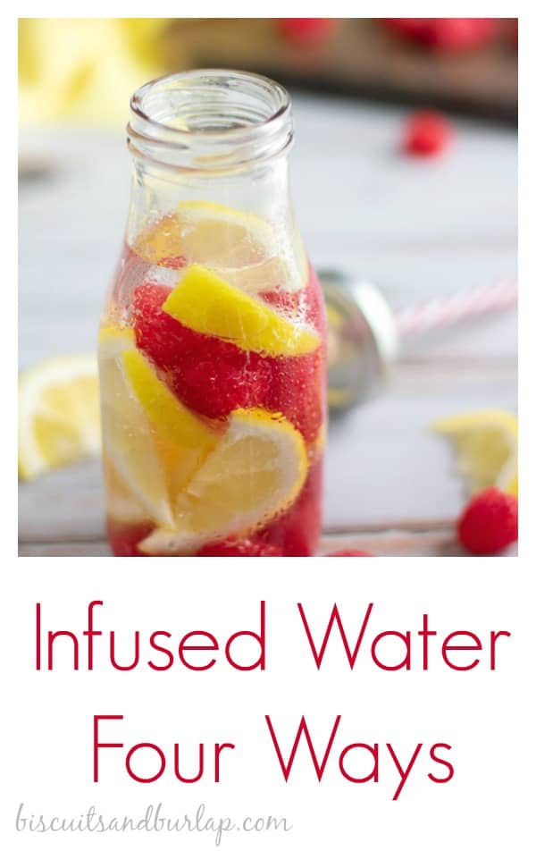 Infused Water - 4 Ways