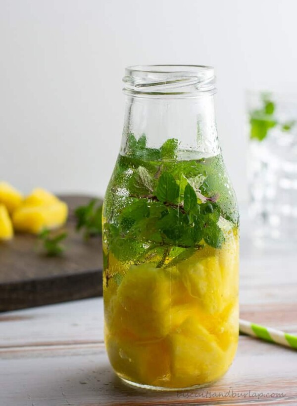Infused Water - 4 Ways
