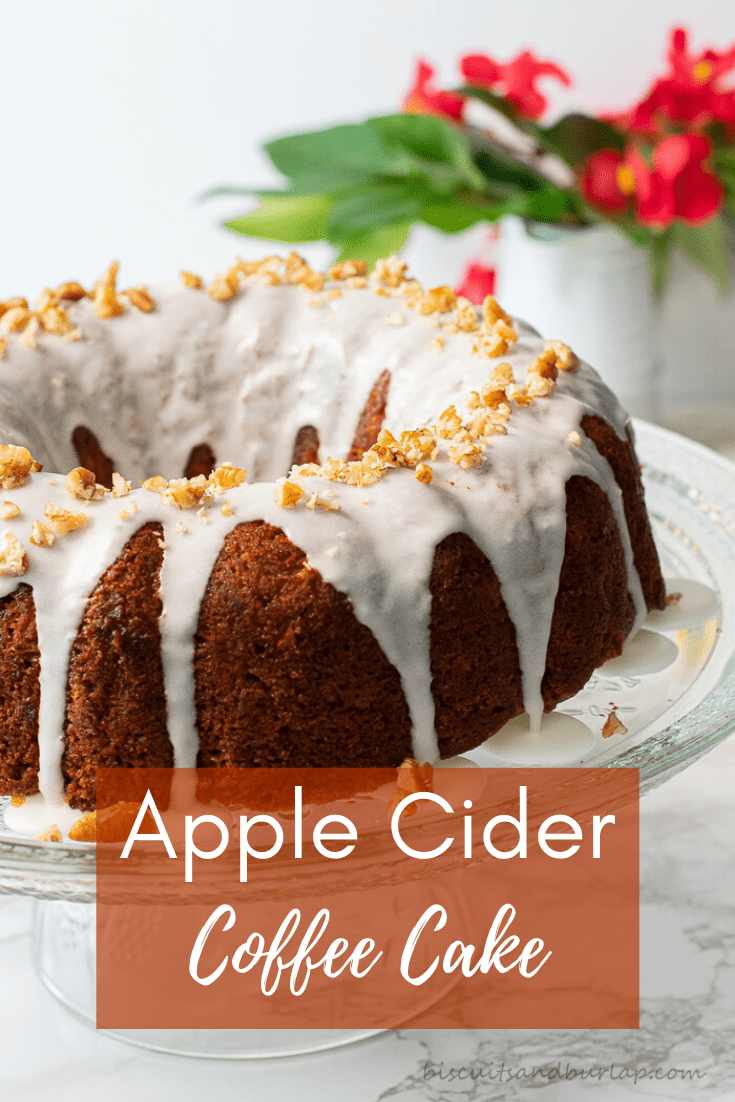 Apple Cider Coffee Cake