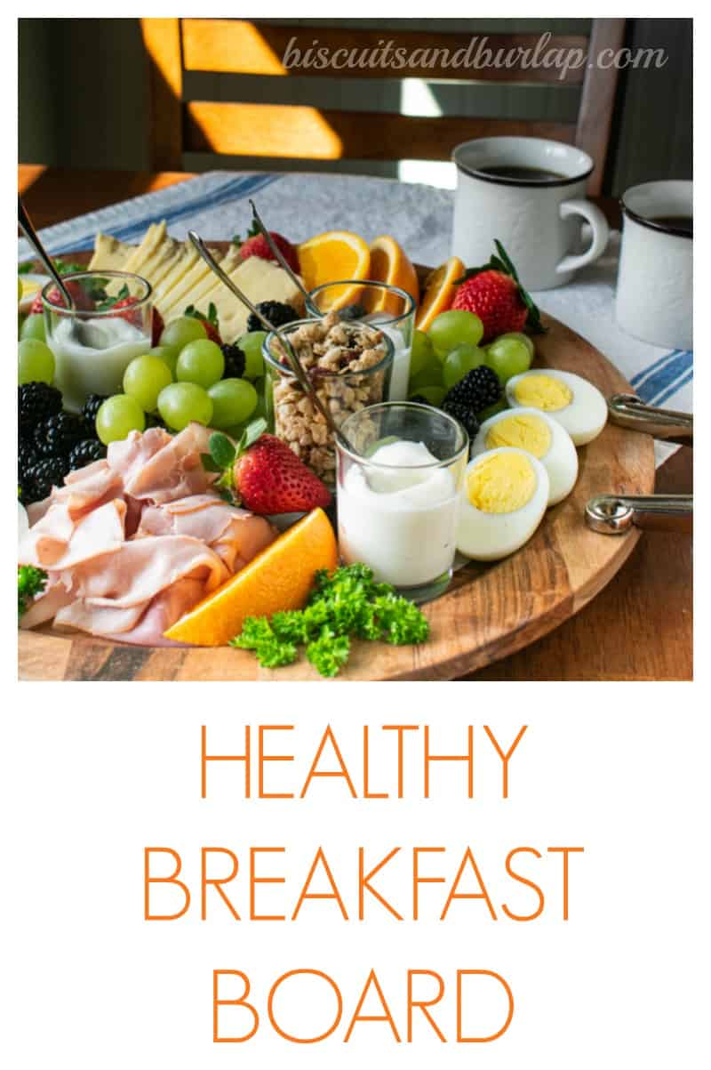 Healthy Breakfast Grazing Board - Biscuits & Burlap