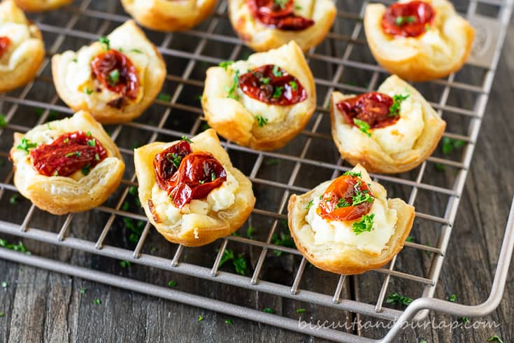 Goat Cheese Appetizers with Roasted Tomatoes (Video)