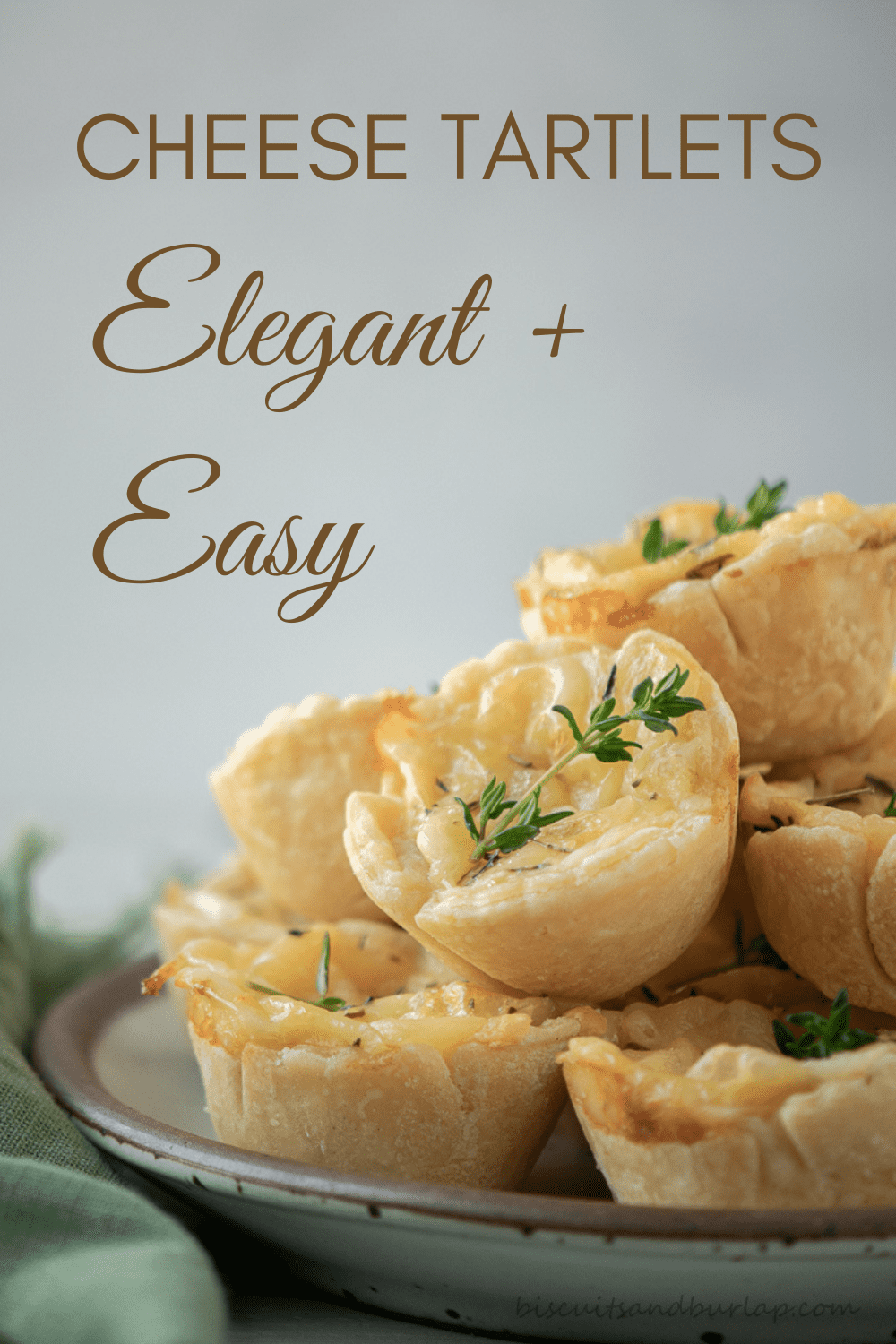 Cheese Tartlets Recipe - Easy and Elegant