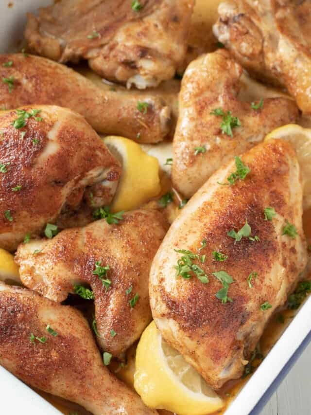 Cajun Baked Chicken with Bone-in Chicken - Biscuits & Burlap