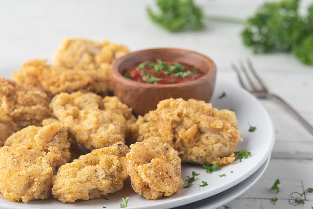 Crispy Buttermilk Fried Oysters