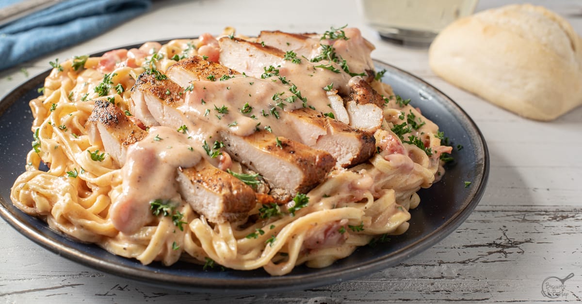 Creole Cream Sauce for Fish, Shrimp and Pasta - Biscuits & Burlap