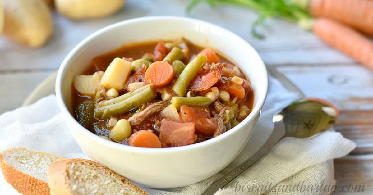 Southern Vegetable Soup with Beef