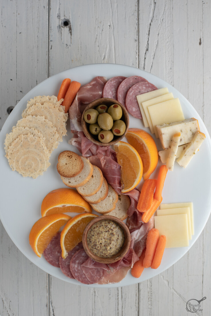 How to Build a Mini Charcuterie Board
