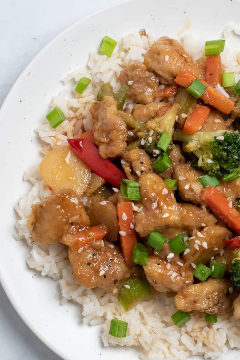 Honey Bourbon Chicken