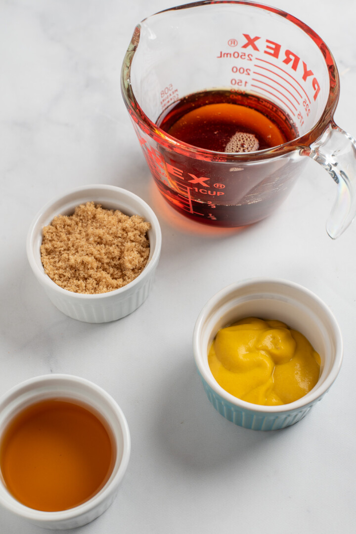 Maple Bourbon Glaze for Ham, Chicken, Pork, or Salmon