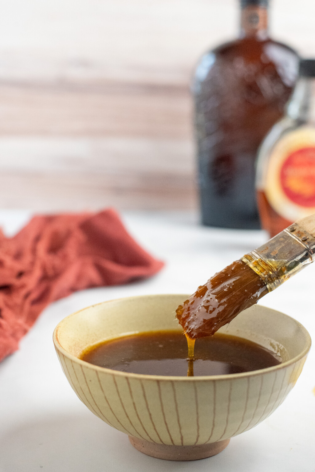 Maple Bourbon Glaze for Ham, Chicken, Pork, or Salmon