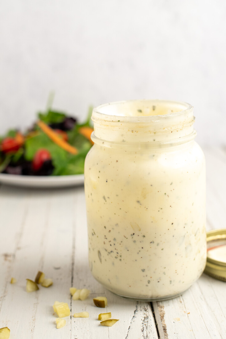 Easy Dill Pickle Ranch Dressing Recipe